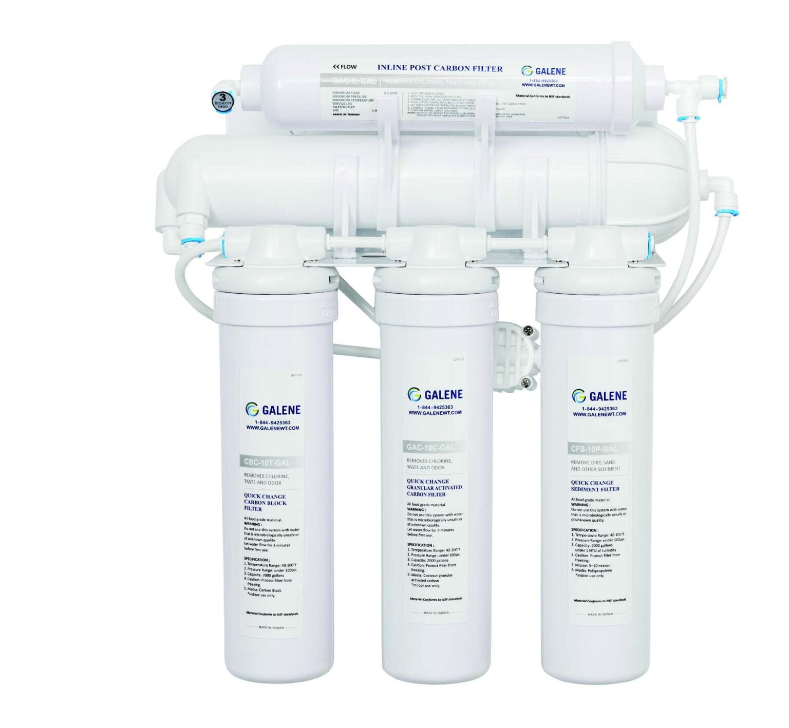 RO-6Q - GALENE REVERSE OSMOSIS SANITARY CONNECTION - Galene